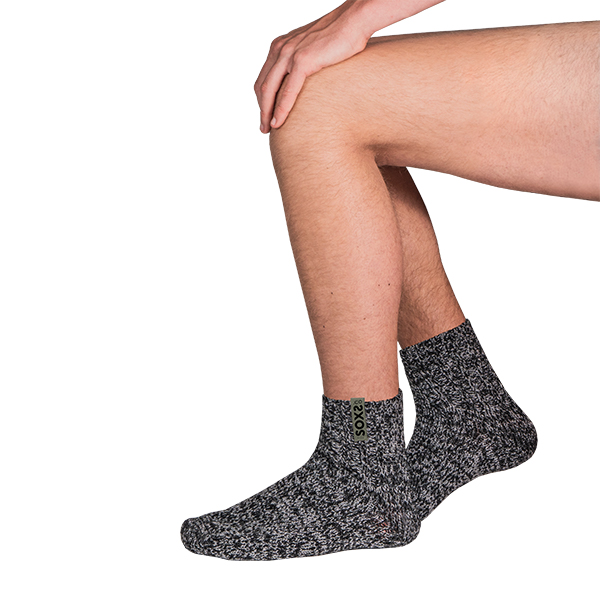 Warm, Elastic Men Wool Socks from SOXS.CO. Itch free wool socks men