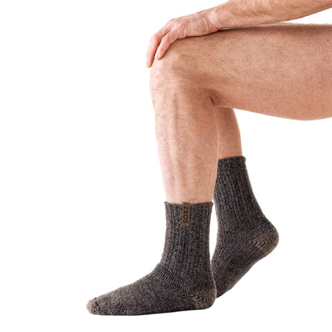 Warm, Elastic Men Wool Socks from SOXS.CO. Itch free wool socks men