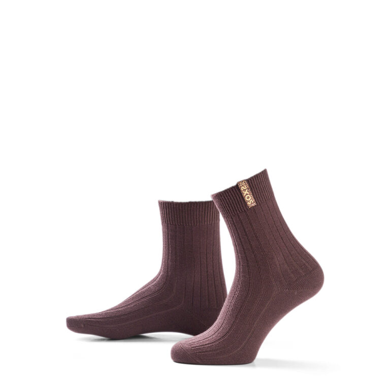 Trend socks - medium - cotton - earth brown - 37-41 - SOXS.co EN